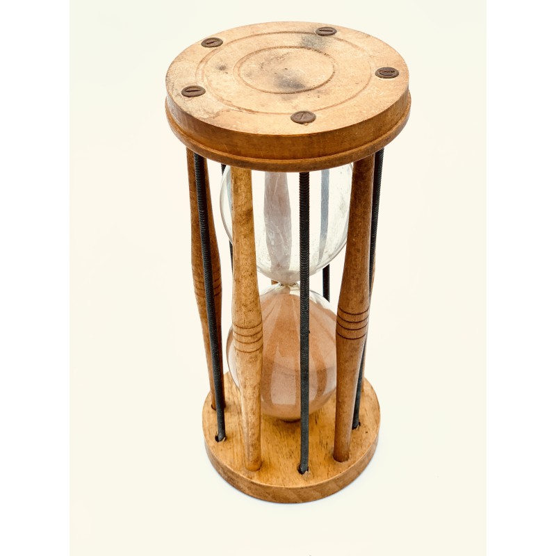 Clessidra antica in legno - Libreria L'Accademia